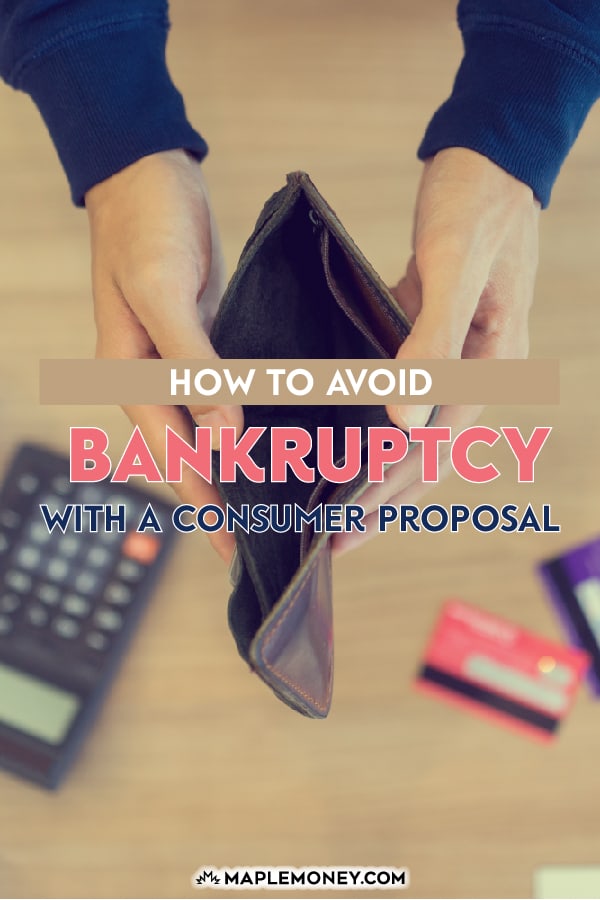 How to Avoid Bankruptcy with a Consumer Proposal