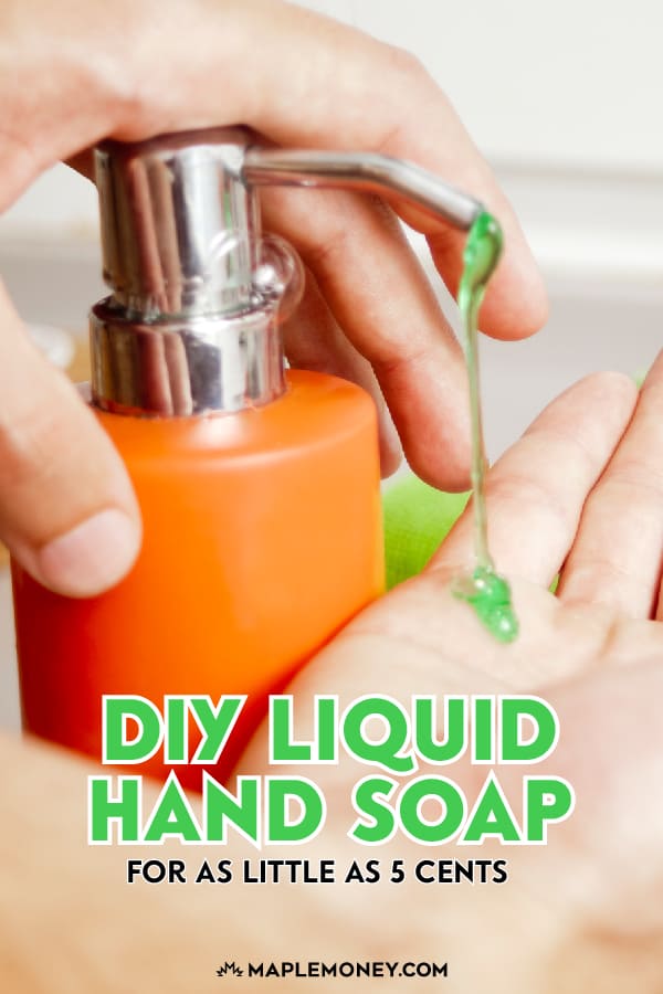 DIY Liquid Hand Soap for as Little as 5 Cents
